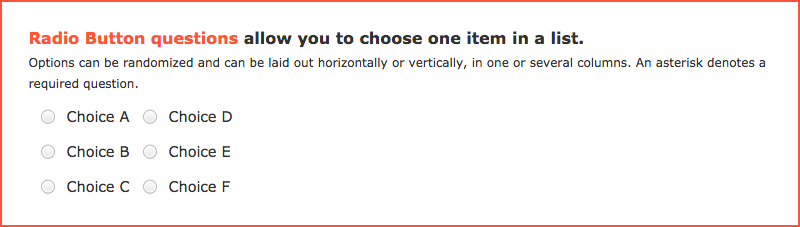 Survey Creation – Checkbox Survey Software