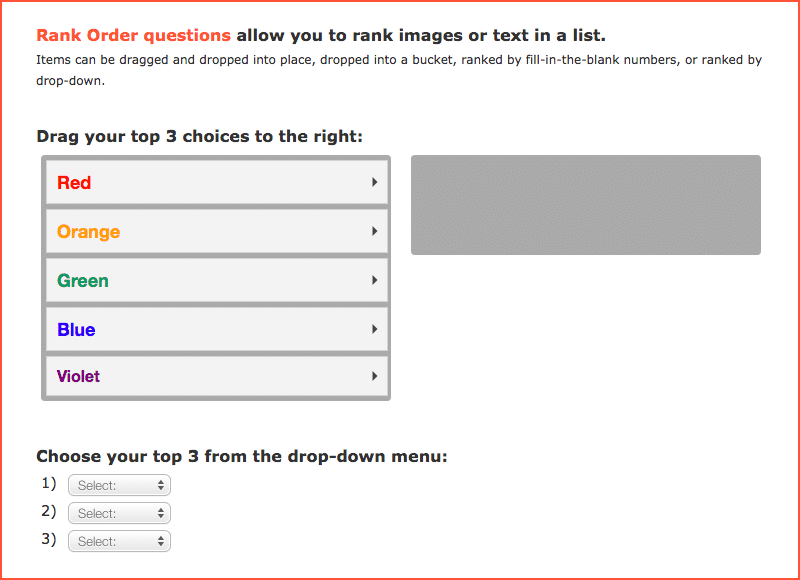 Survey Creation – Checkbox Survey Software